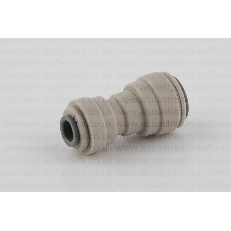 John Guest 3/8 Inch x 1/4 Inch Straight Reducer Connector